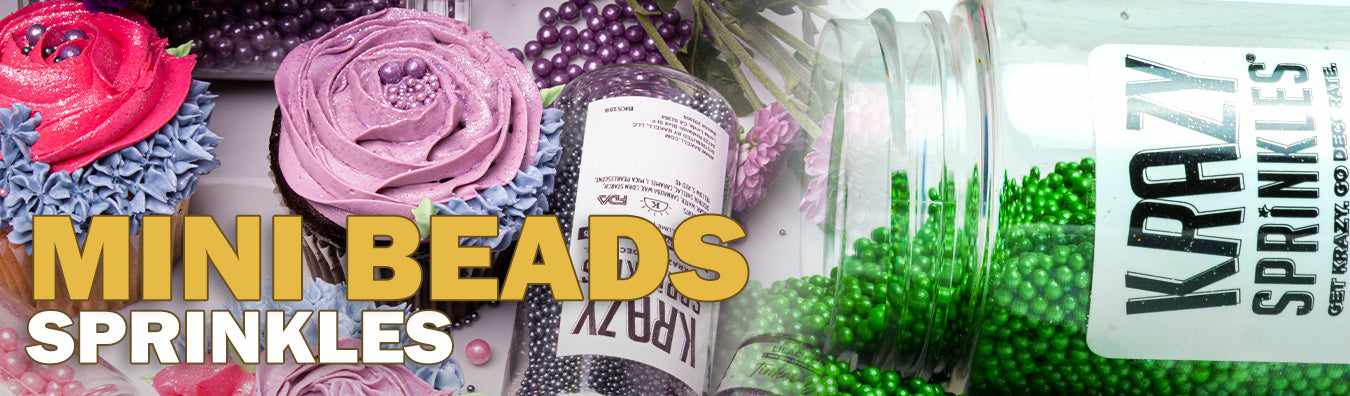 Buy Small Beads Sprinkles - Mini Sprinkles & Mini Beads - Bakell — Bakell®