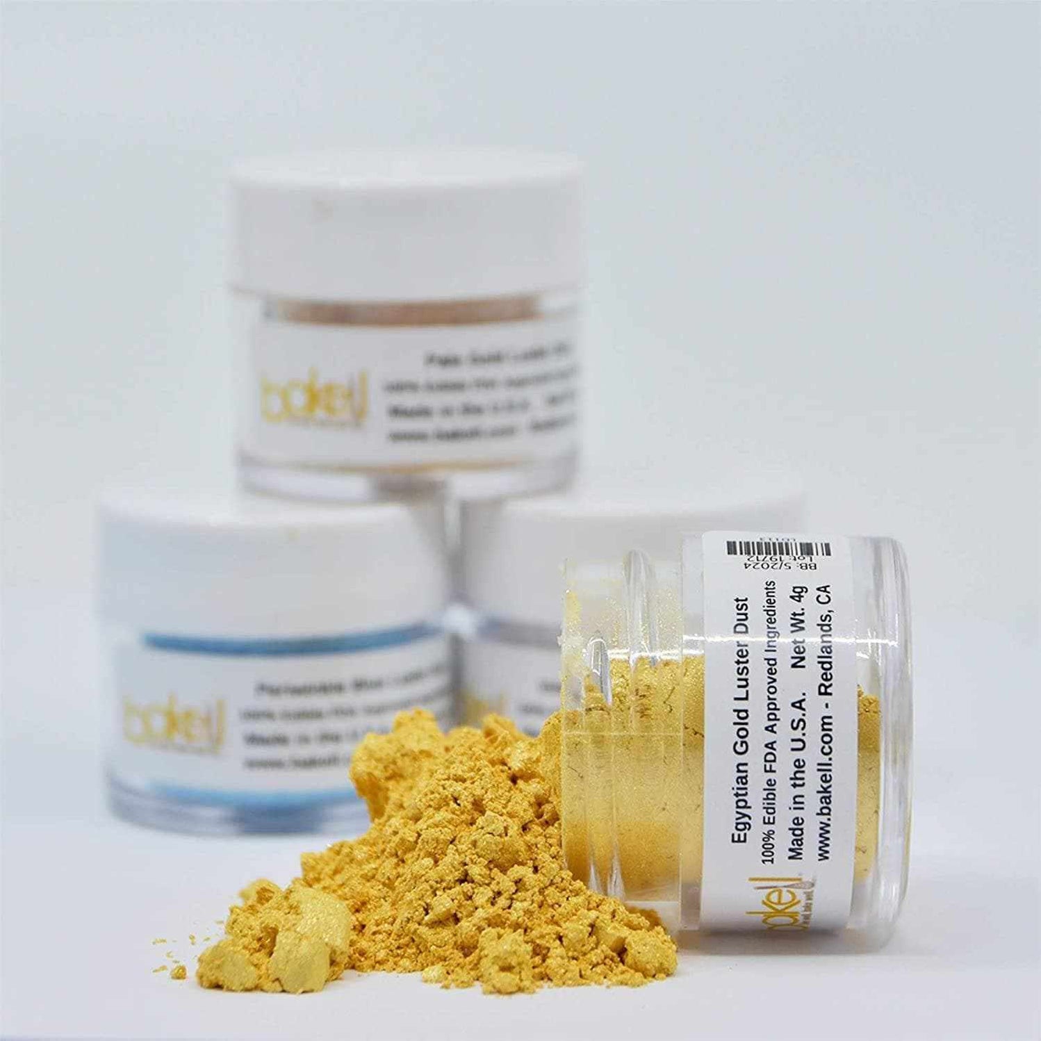 Edible Egyptian Gold Luster Dust | 4g Decorating Gold Dust | Bakell ...