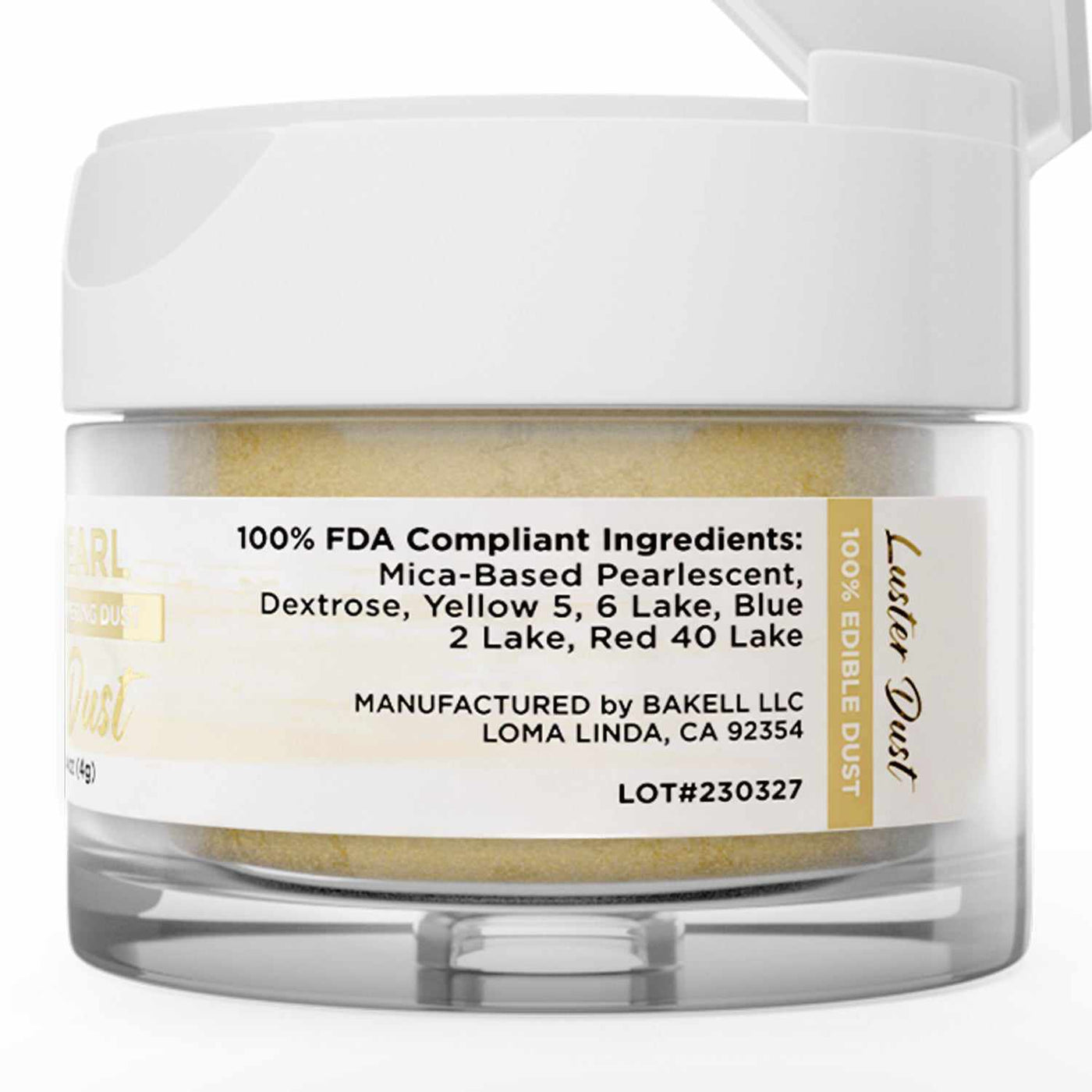 Edible Gold Pearl Luster Dust | Pretty DÃ©cor Pearl Dust | Bakell — Bakell®