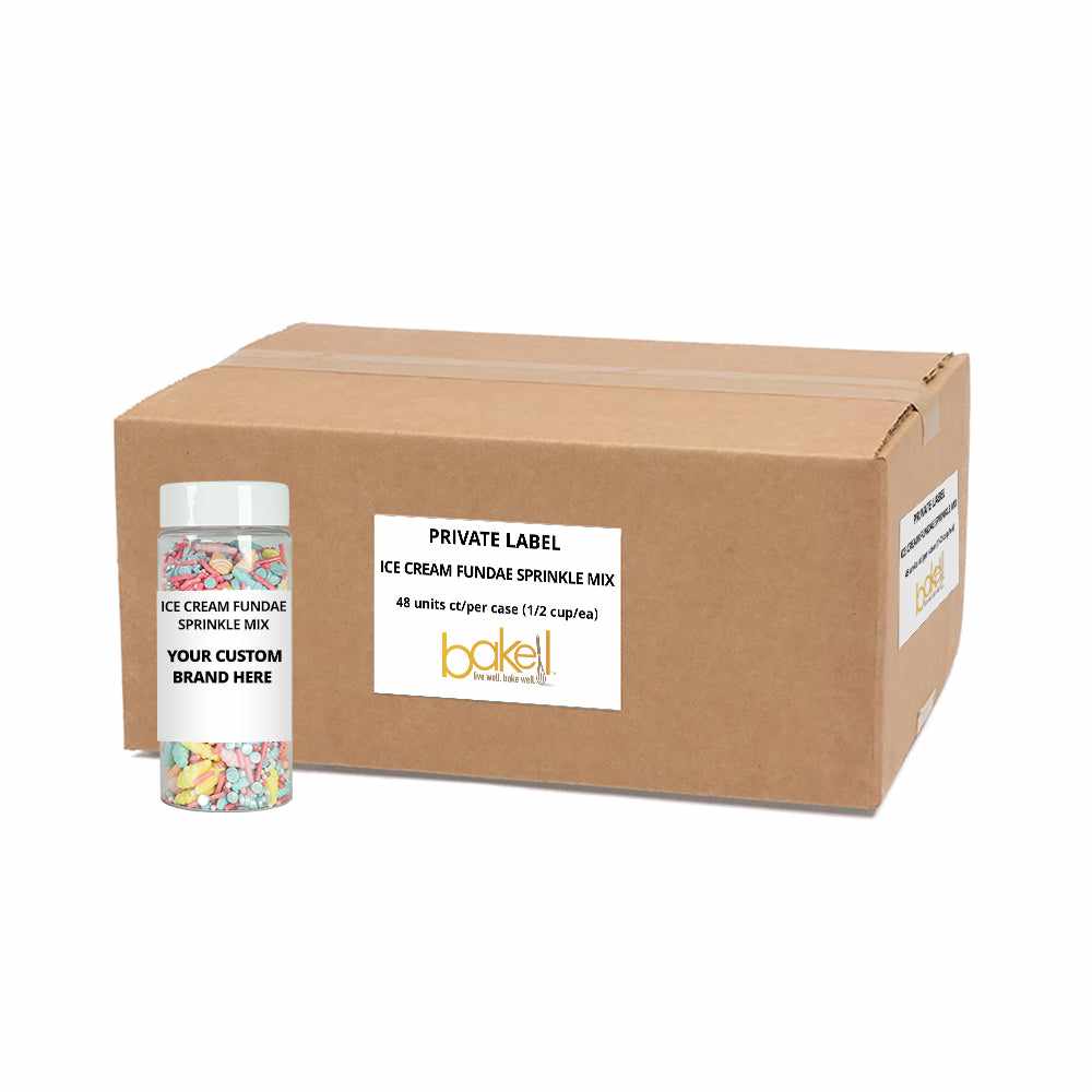 Bakell Ice-Cream Shaped Sprinkles Mix for Private Label — Bakell®