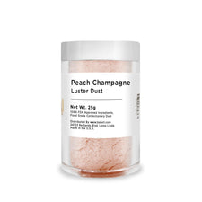 Edible Peach Luster Dust & Paint | FDA Approved Peach Dust | Bakell ...