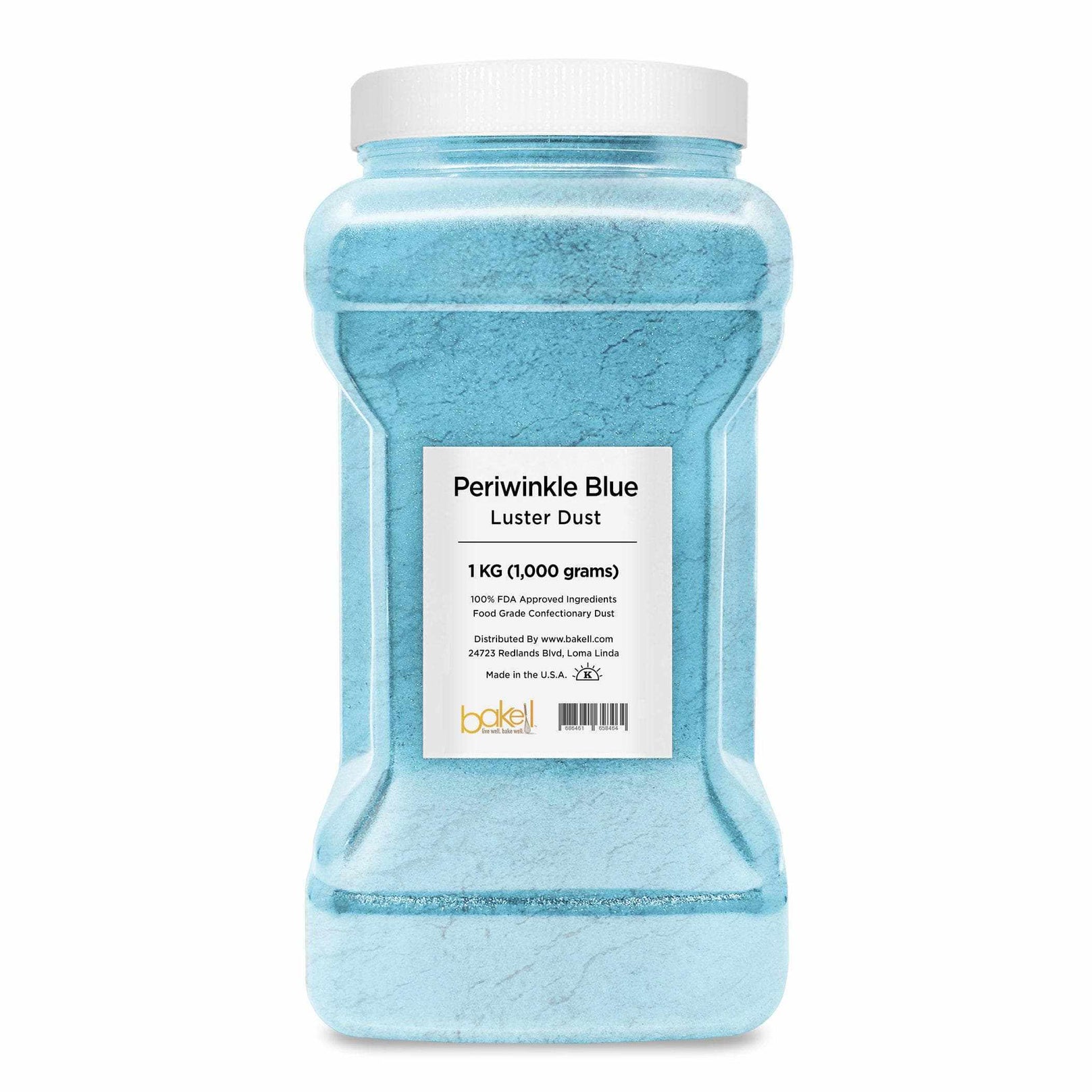 Periwinkle Blue Edible Luster Dust | FDA Approved & Kosher Pareve ...