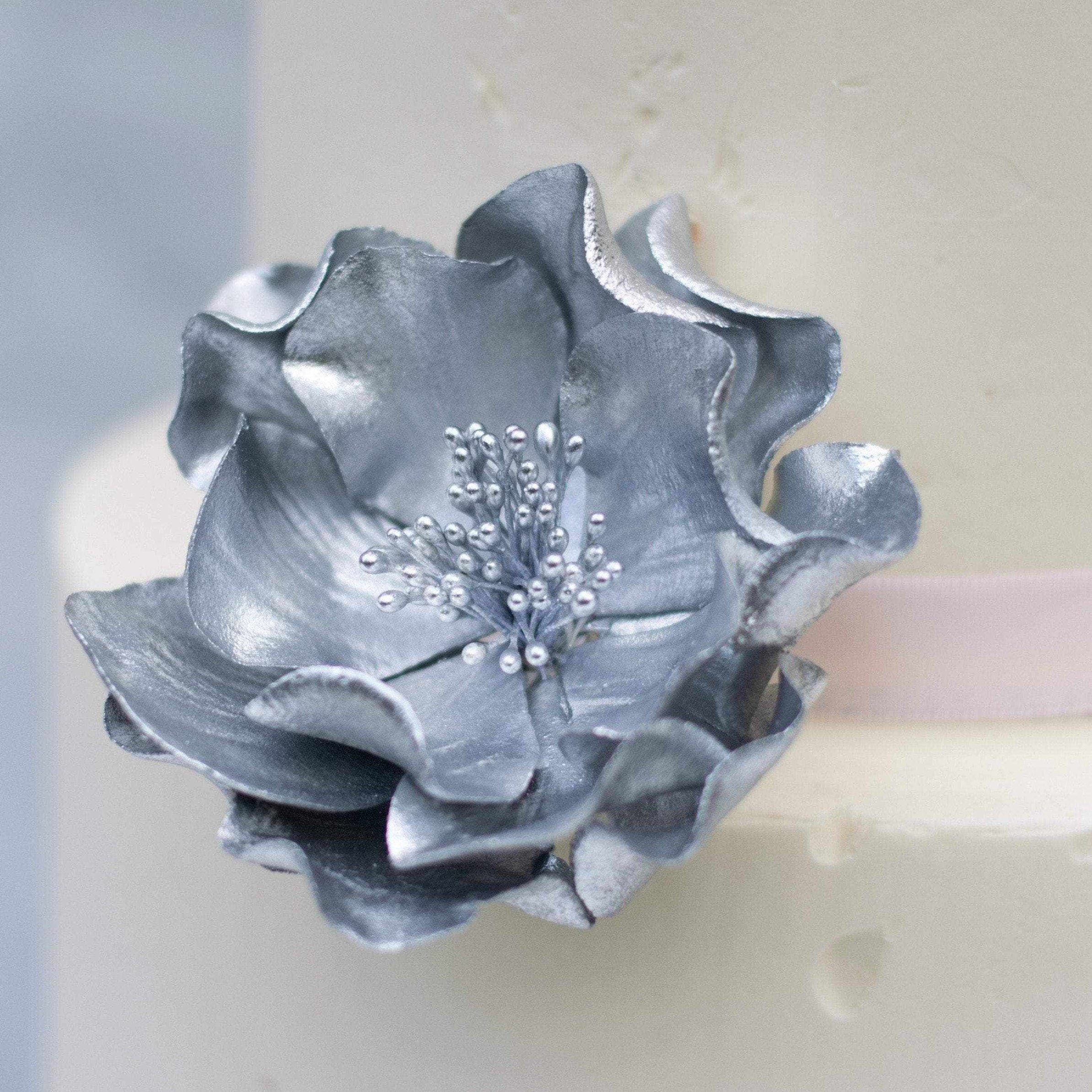100% Silver Luster Dust | 4g Edible Dust for Cake Decoration | Bakell ...