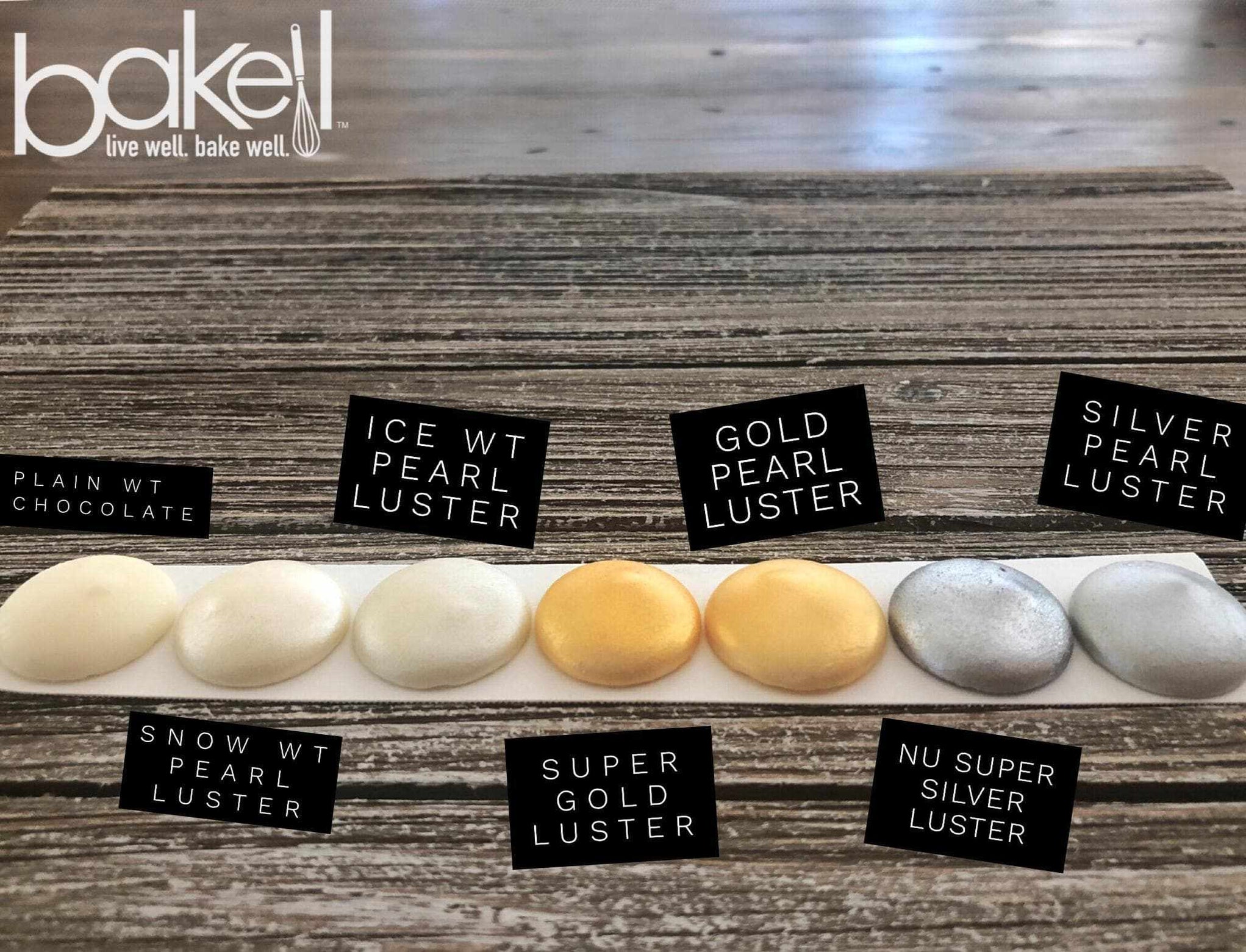 100% Silver Luster Dust | 4g Edible Dust for Cake Decoration | Bakell ...