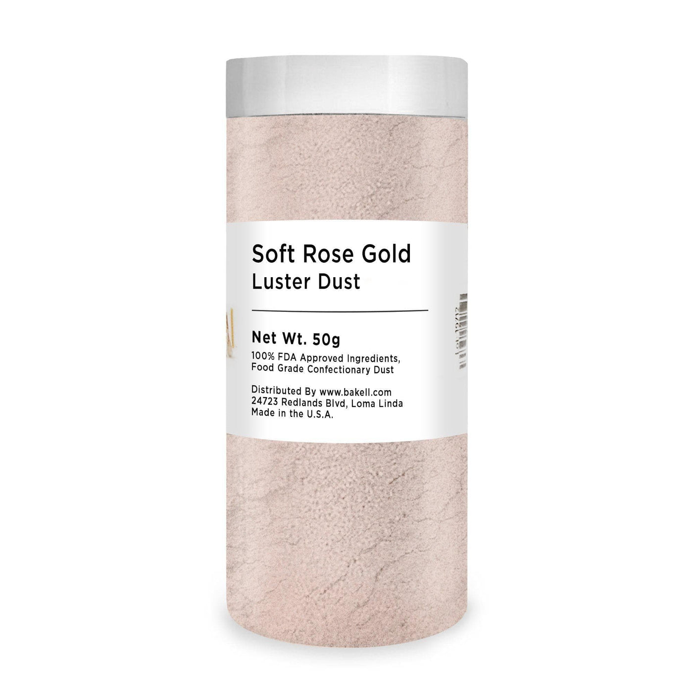 Soft Rose Gold Edible Luster Dust & Paint | FDA Approved | Bakell.com ...
