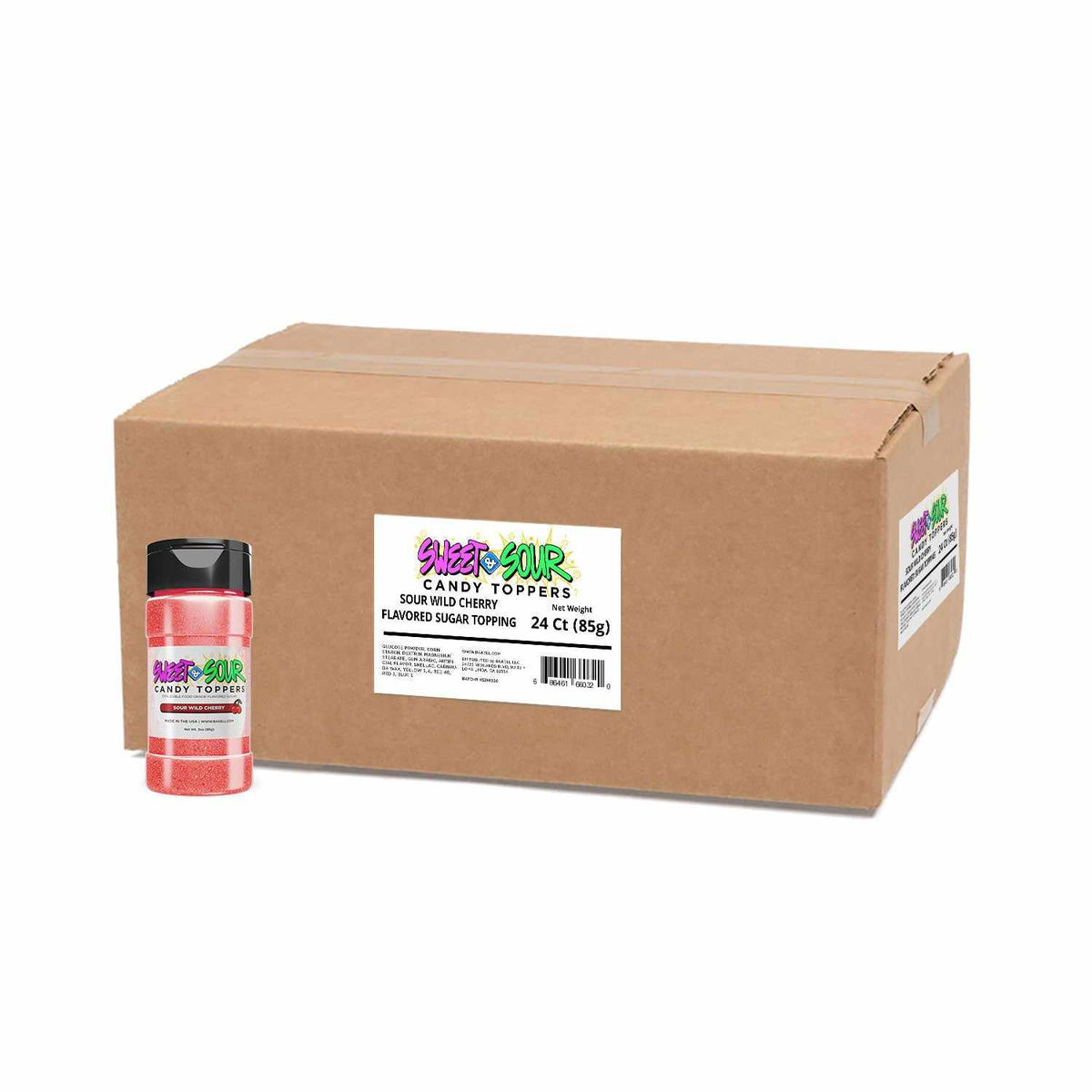 Sour Wild Cherry Sugar Topping Wholesale | Bakell — Bakell®