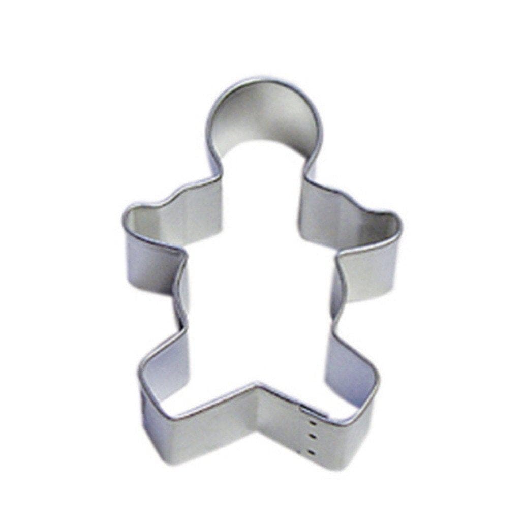 3” Gingerbread Boy Metal Cookie Cutter | Bakell.com — Bakell®