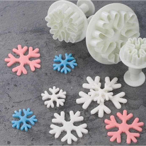 Buy 3 PC Chunky Snowflake Cutters | Winter Wonderland | Bakell.com ...