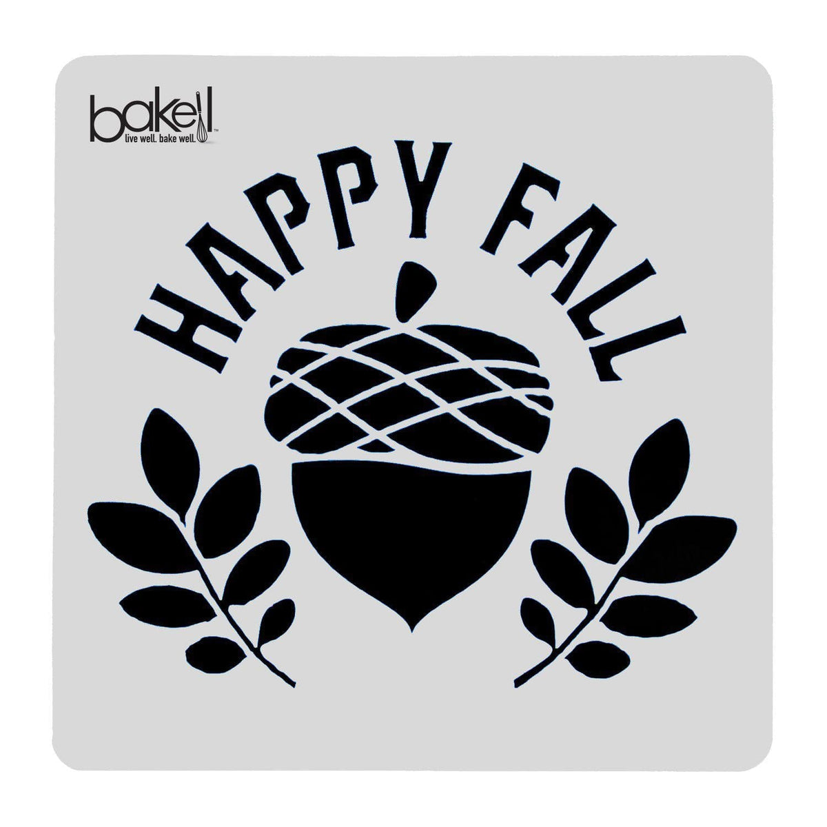 5x5 Happy Fall Stencil — Bakell®