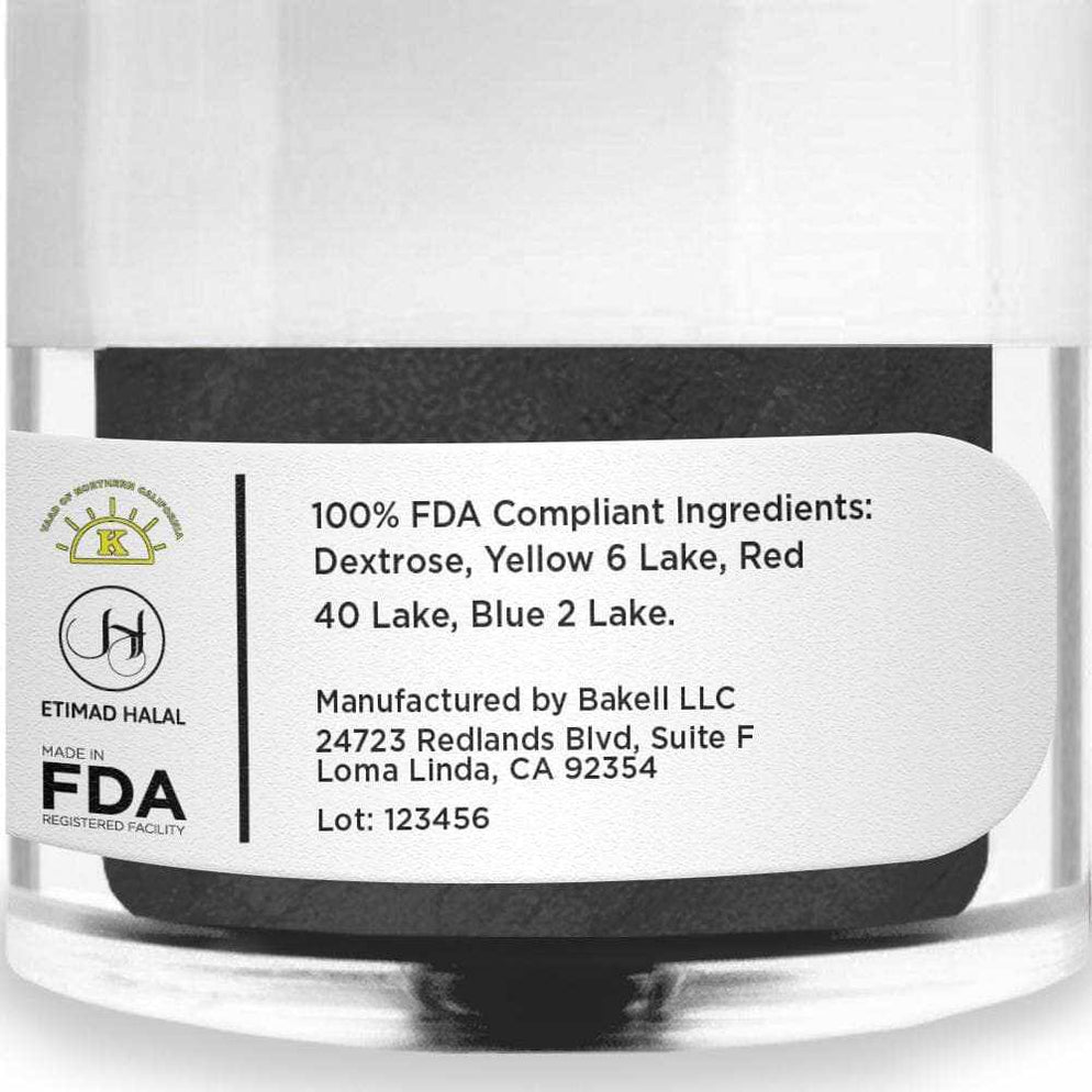 Black Petal Dust | Edible Black Coloring Powder | Bakell — Bakell®