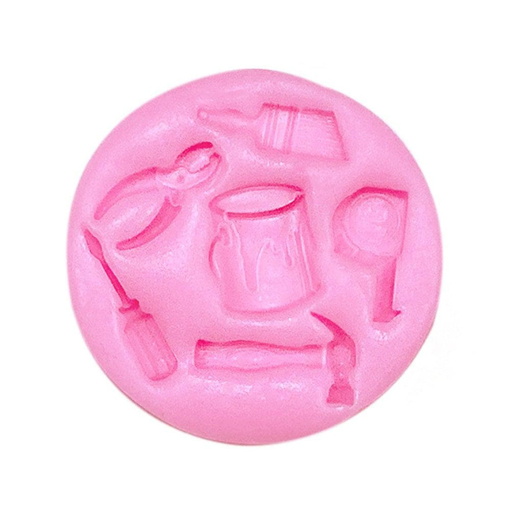 Work Tool Mold for Chocolate or Cake - Silicone Mold Tools - Bakell.com ...