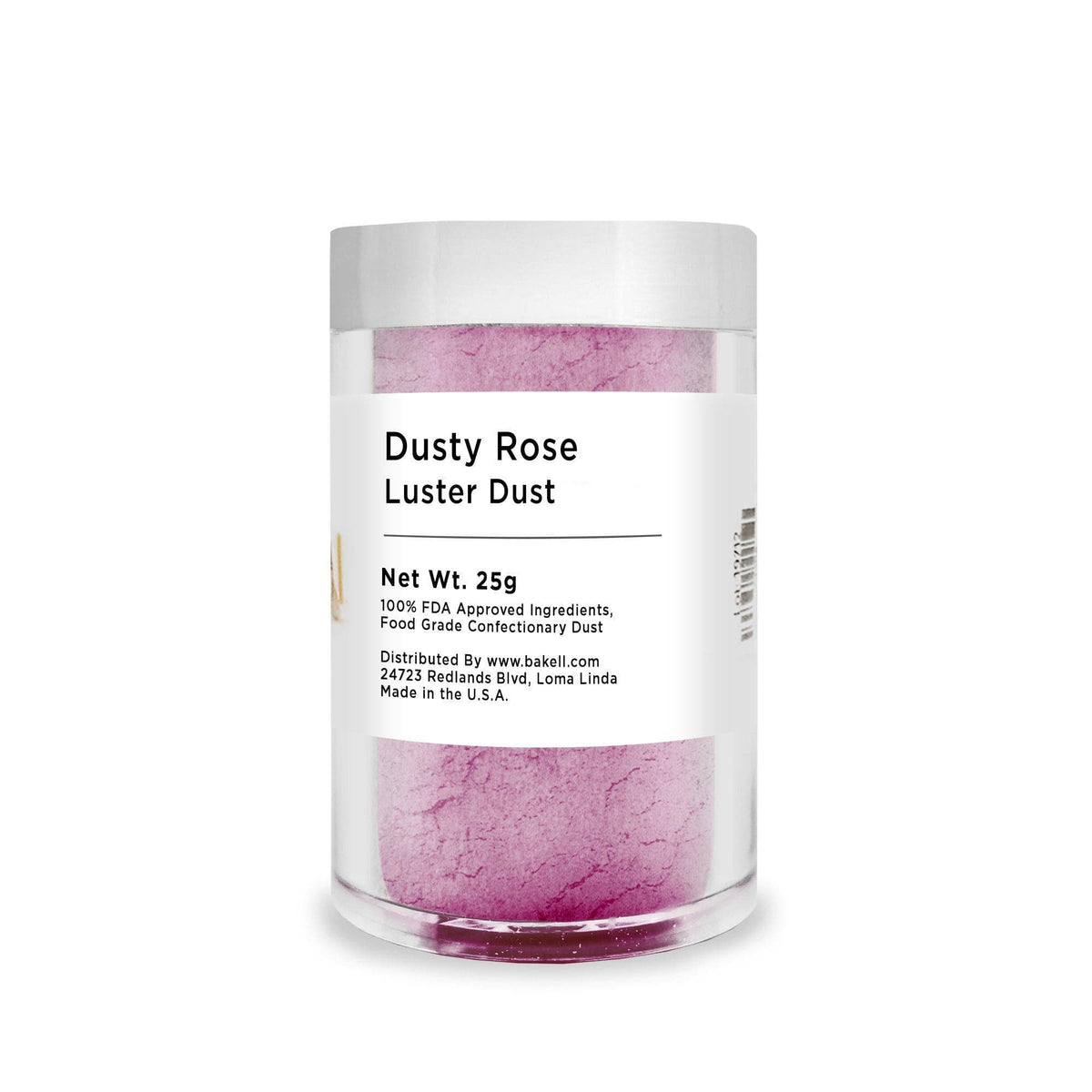 Dusty Pink Luster Dust | 100% Edible & Kosher Pareve | Wholesale ...