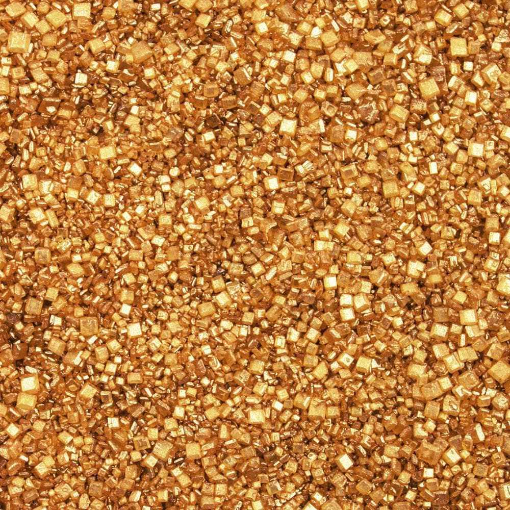 Gold Pearl Sugar Sand Sprinkles | Krazy Sprinkles | Bakell — Bakell®