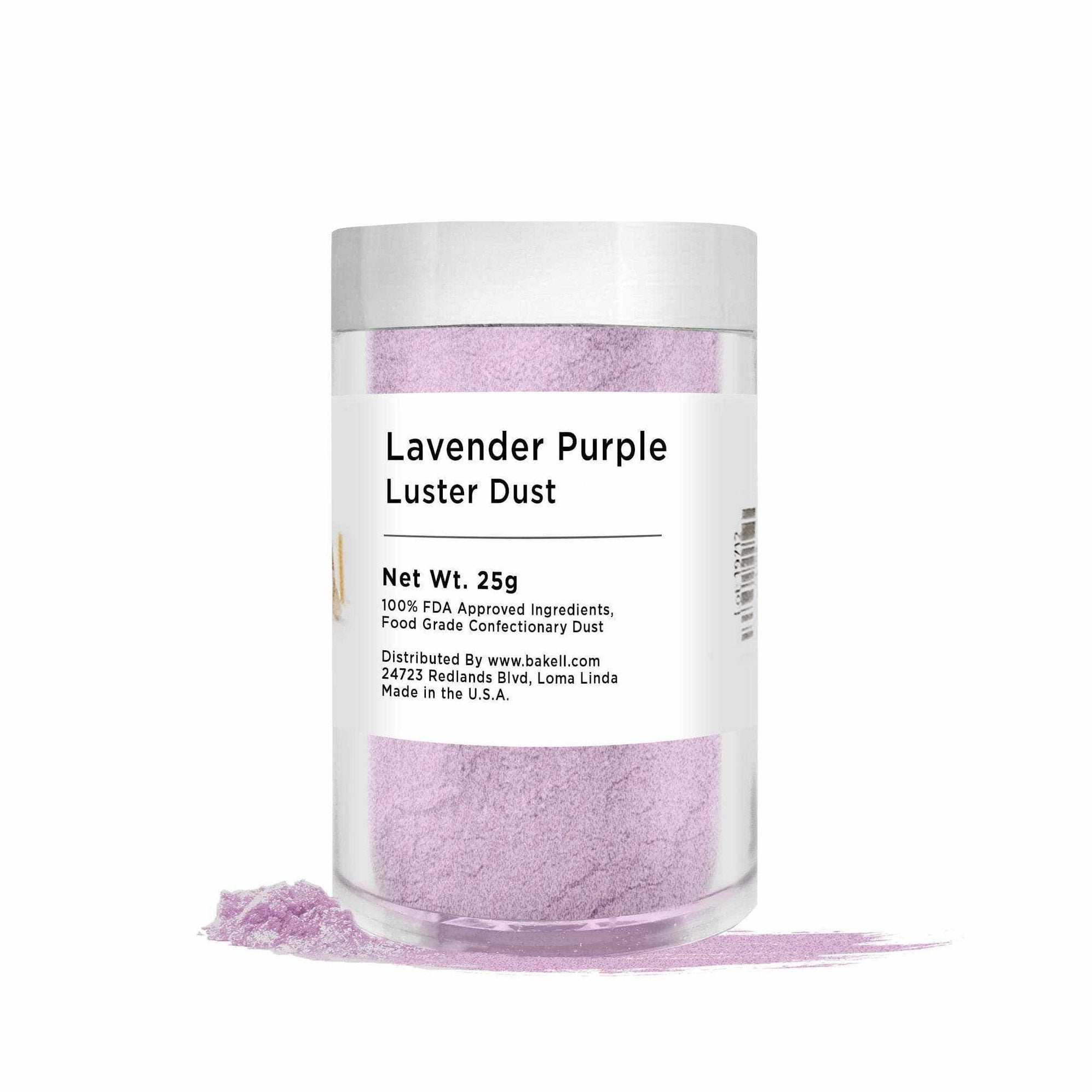 Buy Bulk Size Lavender Purple Luster Dust | Bakell — Bakell®