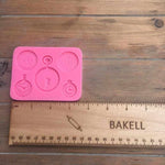 Buy Mad Hatter Pocket Watch and Clock Silicone Mold | Bakell — Bakell®