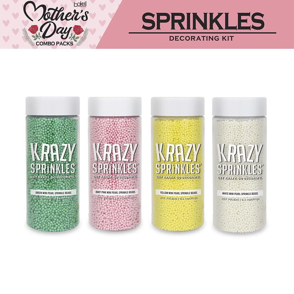 Mother's Day 4 PC Krazy Sprinkles Combo Pack Collection Set A — Bakell®