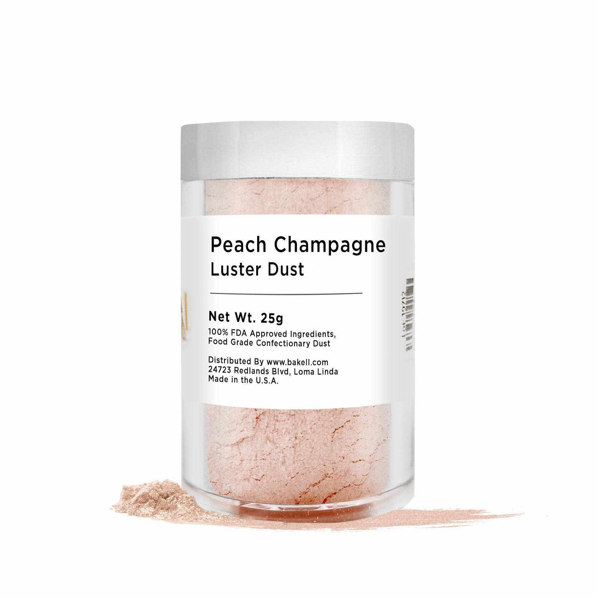 Peach Luster Dust | 100% Edible & Kosher Pareve | Wholesale | Bakell ...