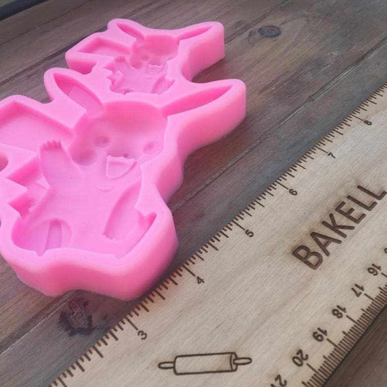 Pikachu Pokemon Decorating Silicone Mold | Bakell — Bakell®
