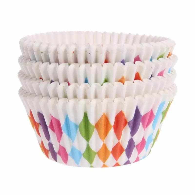 Rainbow Diamond Wrappers & Liners | Bulk & Wholesale | Bakell.com — Bakell®