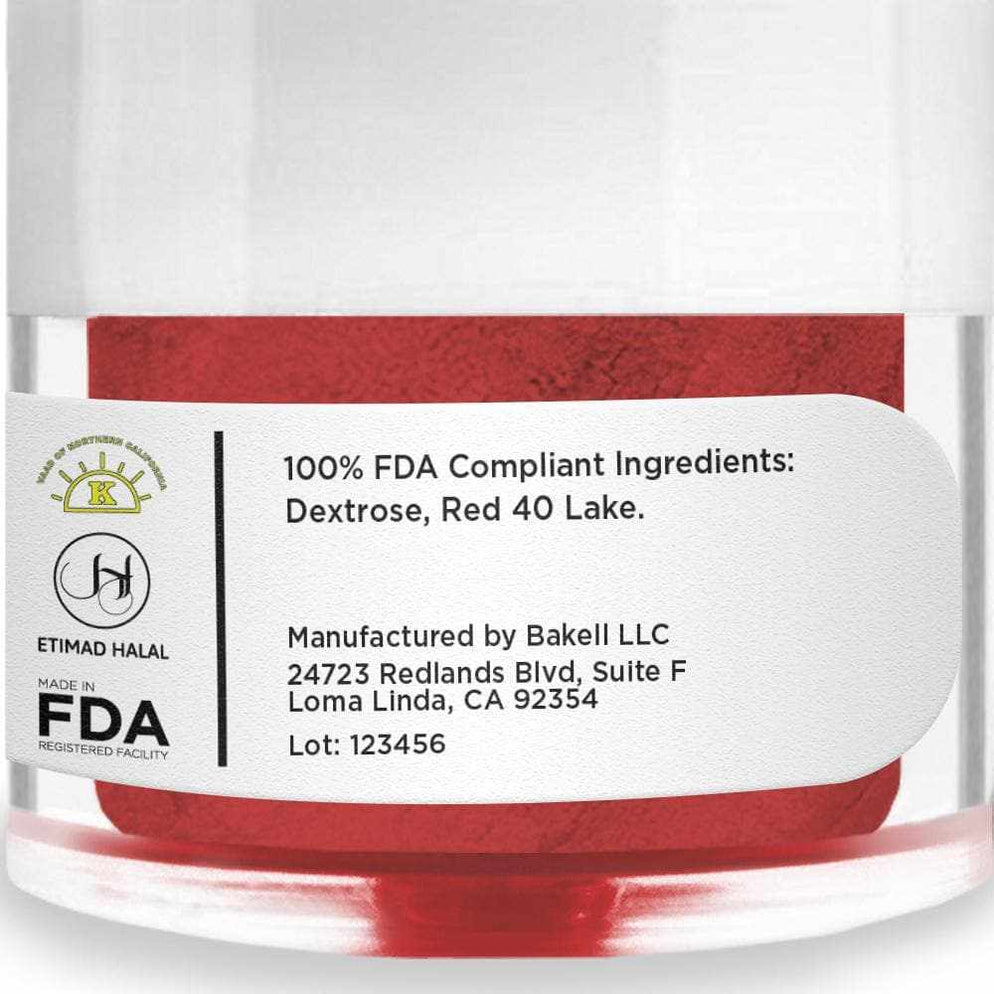 Red Petal Dust | Edible Red Food Coloring Powder | Bakell — Bakell®