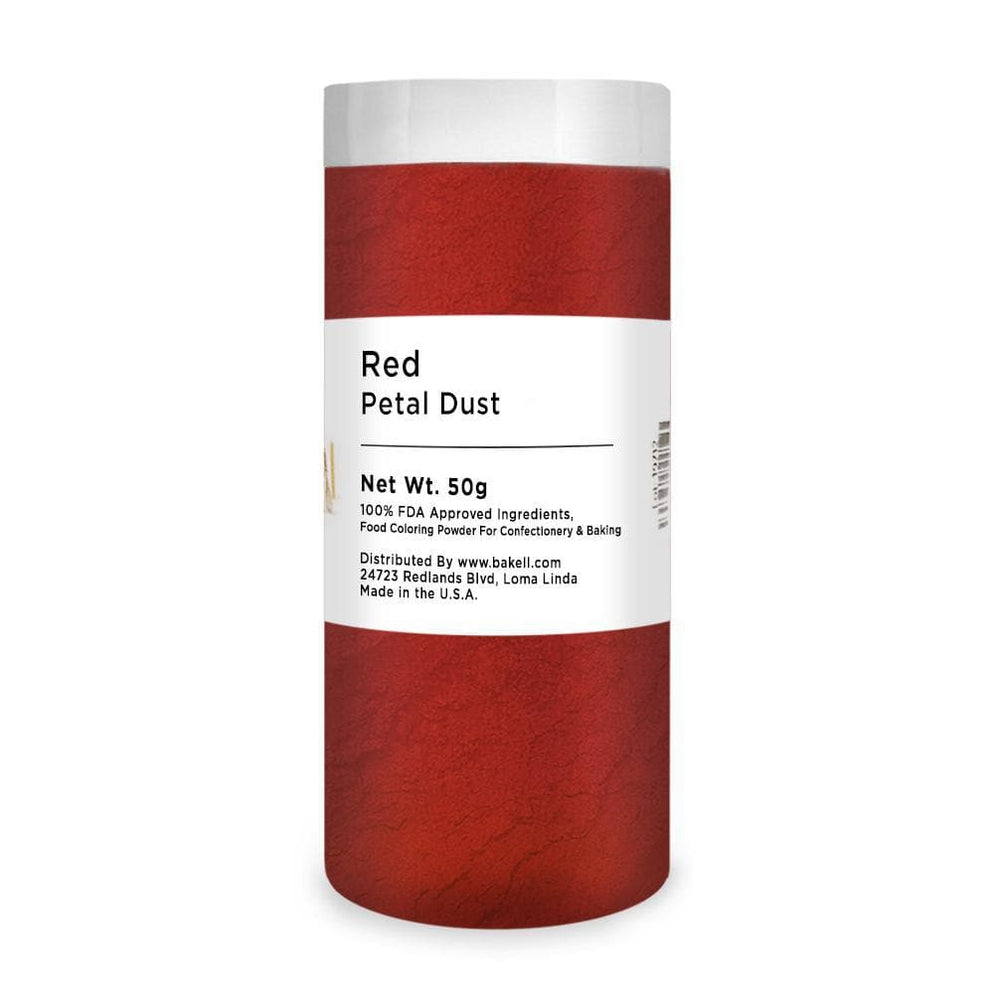 Red Petal Dust | Edible Food Coloring Powder | Kosher | Bakell — Bakell®
