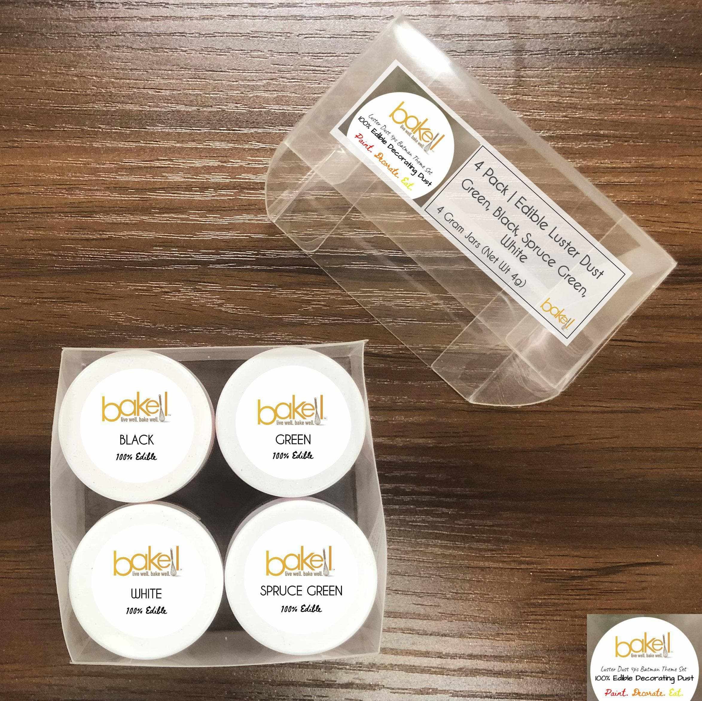 Hulk Inspired Edible Luster Dust Colors Kit | 100% Edible | Bakell.com ...