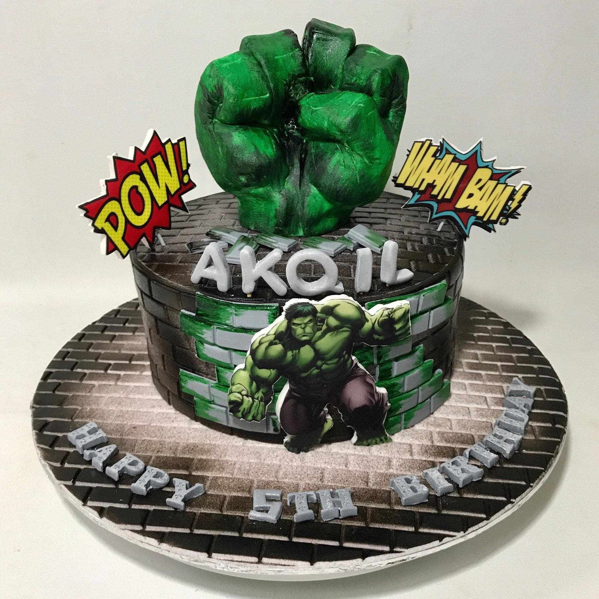 Hulk Inspired Edible Luster Dust Colors Kit | 100% Edible | Bakell.com ...