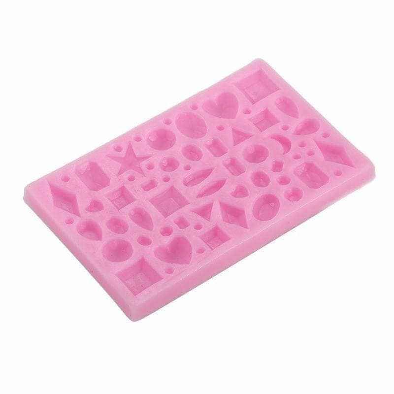 Small Jewels Diamonds and Gems Silicone Mold | Bakell — Bakell®