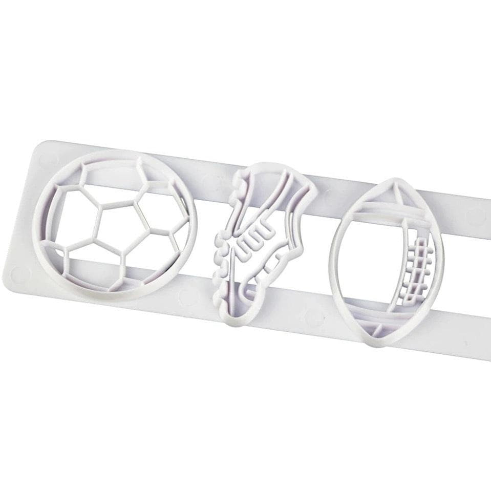 Soccer Football Pattern Confectionery Cutter | Bakell.com — Bakell®