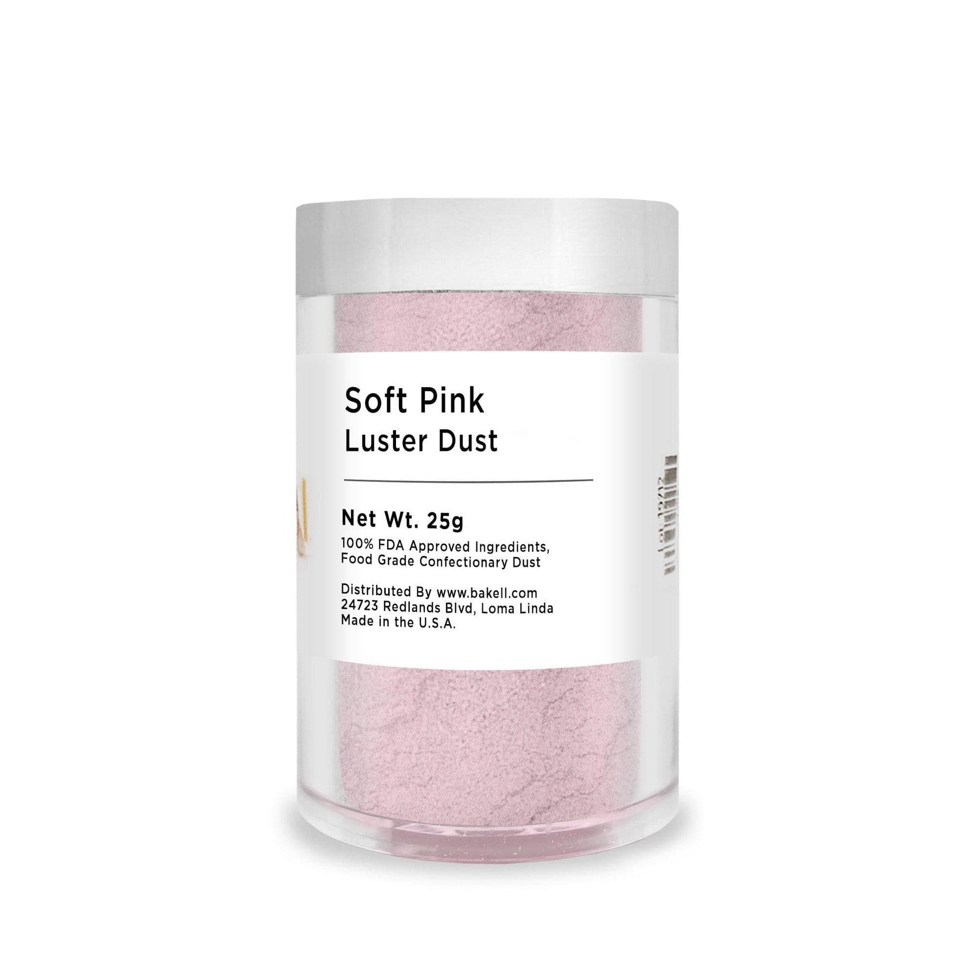 Buy Soft Pink Luster Dust in Bulk — Bakell®