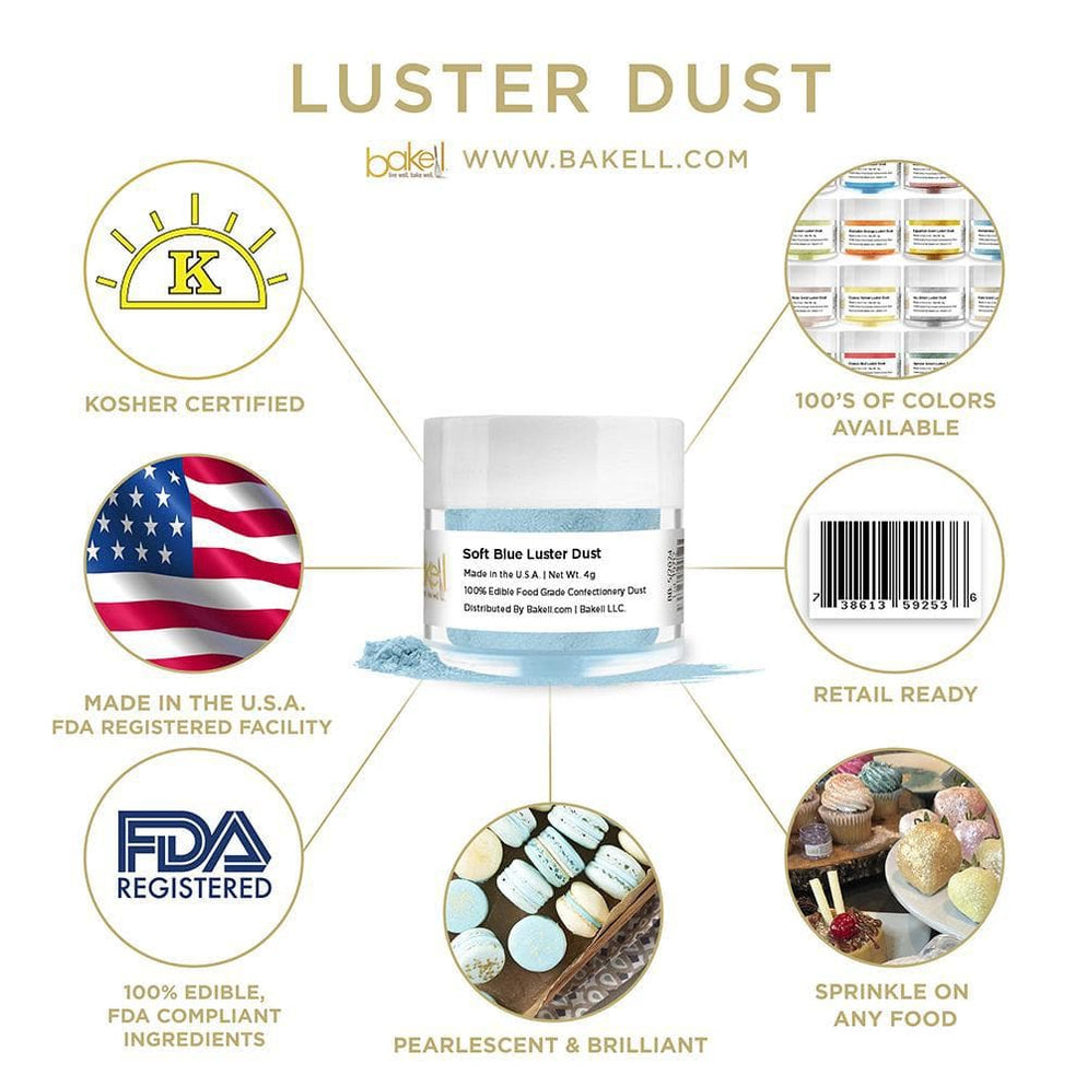 Summer Luster Dust® Combo Pack B | 4 PC Set | Bakell — Bakell®