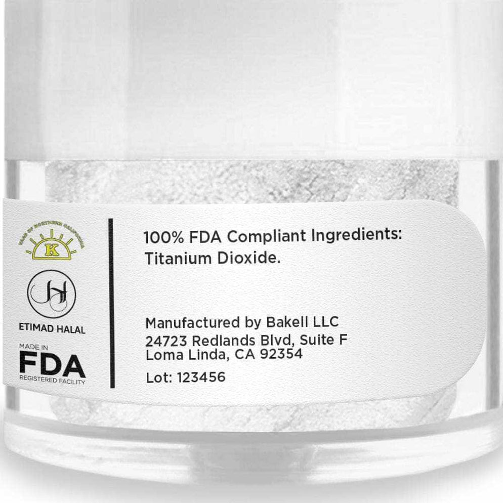 White Petal Dust is an Edible Food Coloring Powder | Bakell — Bakell®