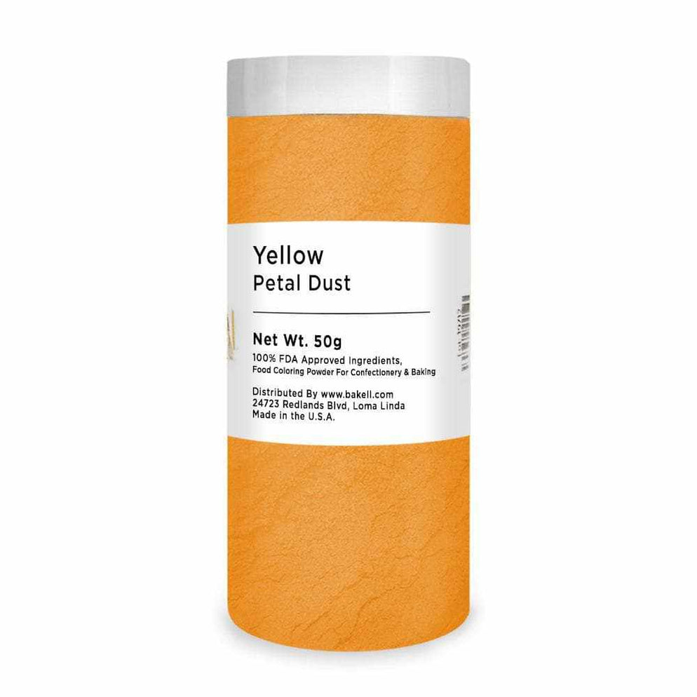 Yellow Petal Dust is an Edible Food Coloring Powder | Bakell — Bakell®