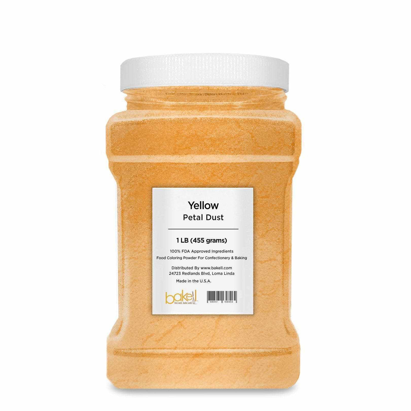 Yellow Petal Dust is an Edible Food Coloring Powder | Bakell — Bakell®